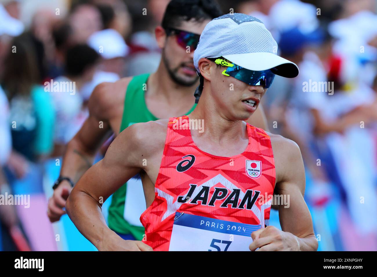 Paris, France. 1st Aug, 2024. Koki Ikeda (JPN) Race Walk : Men's 20km ...