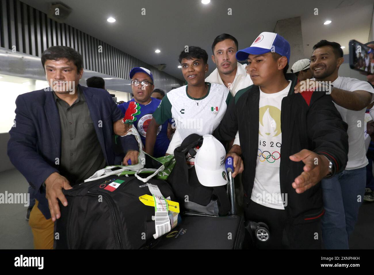 Mexico City, Mexico. 01st Aug, 2024. Prisca Awiti, silver medal winner ...