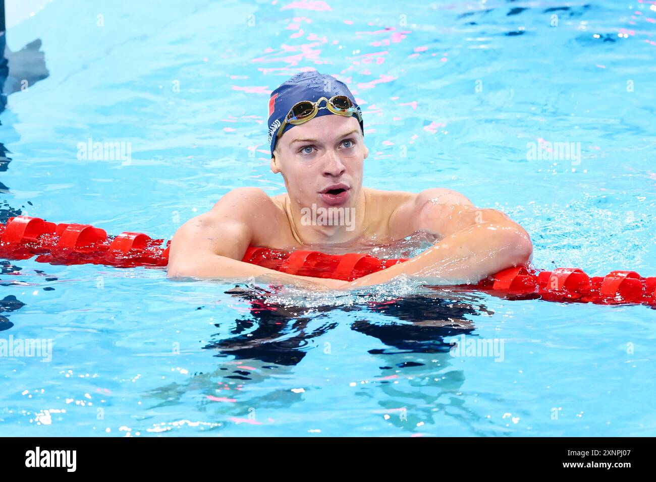 Nanterre, France. 31st July, 2024. MARCHAND Leon (FRA) Swimming : Men's ...