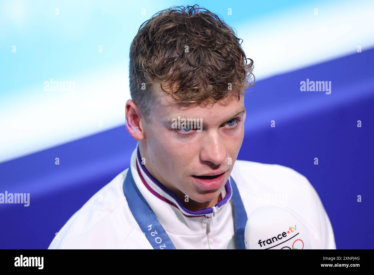 Nanterre, France. 31st July, 2024. MARCHAND Leon (FRA) Swimming : Men's ...