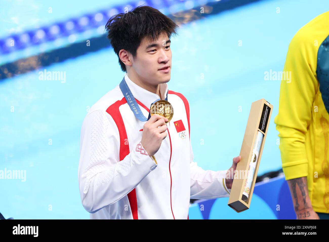 Nanterre, France. 31st July, 2024. PAN Zhanle (CHN) Swimming : Men's ...