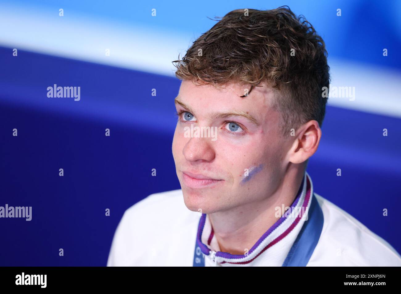 Nanterre, France. 31st July, 2024. MARCHAND Leon (FRA) Swimming : Men's ...
