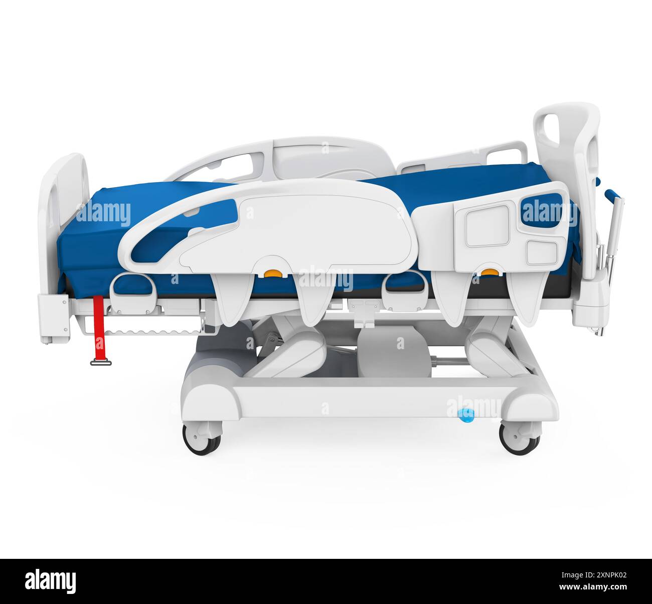 Hospital Bed Isolated Stock Photo - Alamy