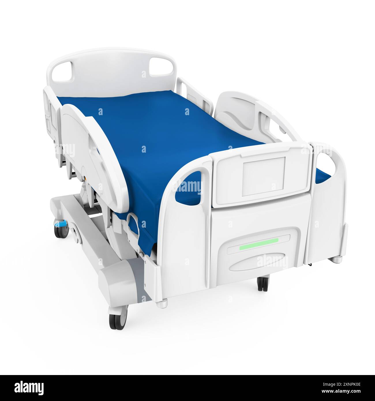 Hospital Bed Isolated Stock Photo - Alamy