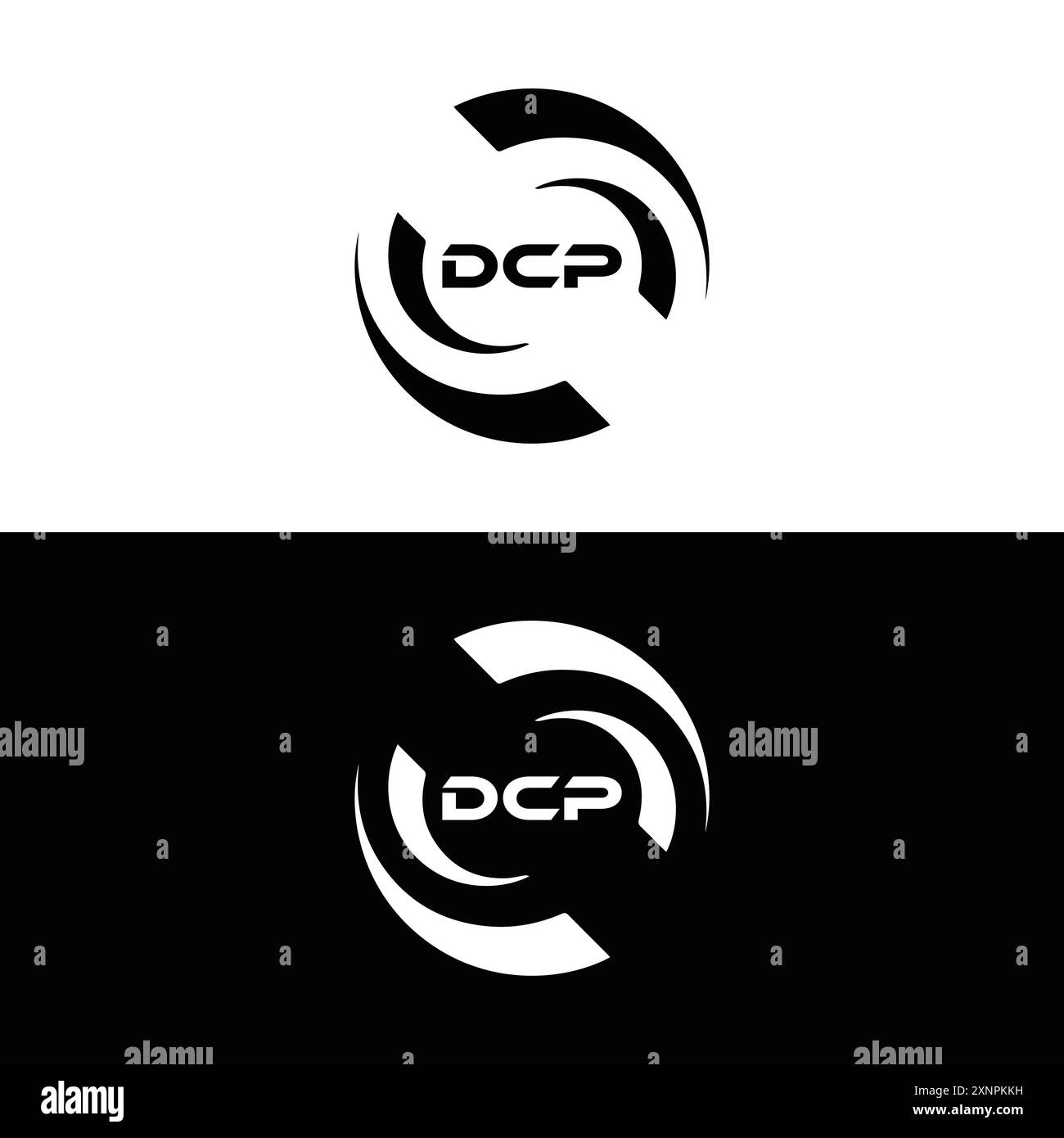 DCP logo. D C P design. White DCP letter. DCP, D C P letter logo design ...
