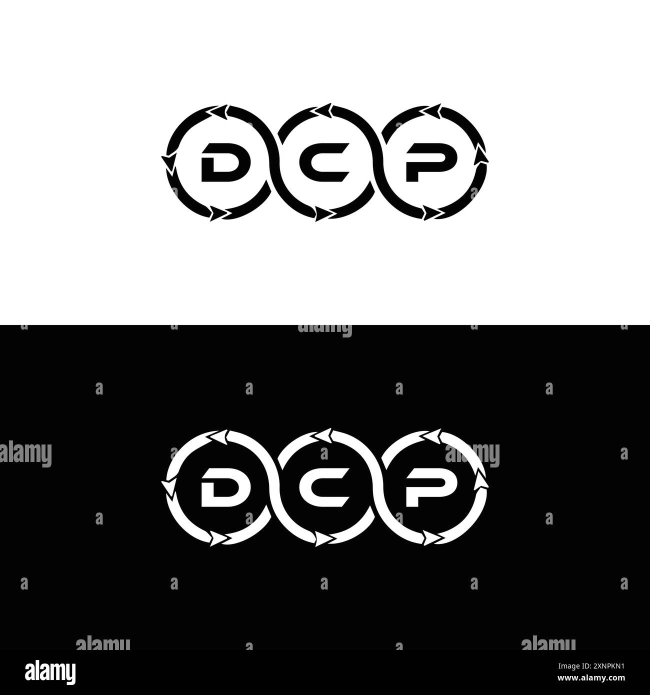 DCP logo. D C P design. White DCP letter. DCP, D C P letter logo design ...