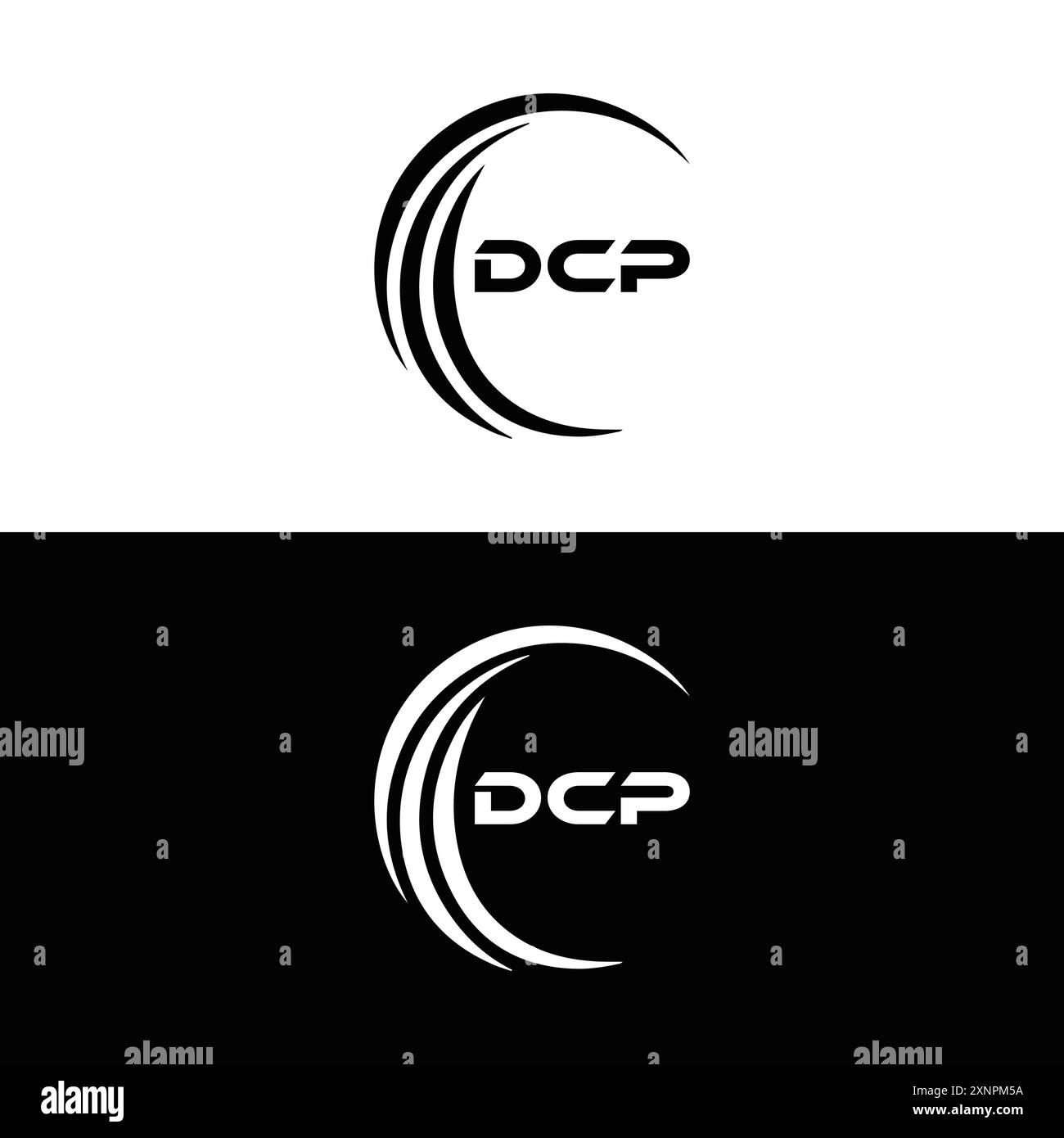 DCP logo. D C P design. White DCP letter. DCP, D C P letter logo design ...