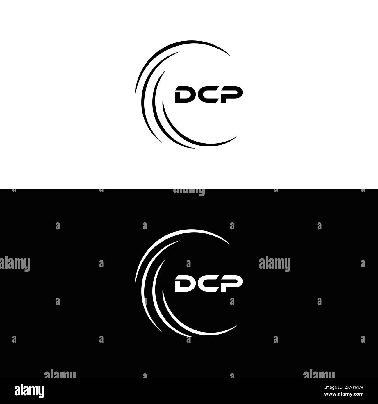 DCP logo. D C P design. White DCP letter. DCP, D C P letter logo design ...