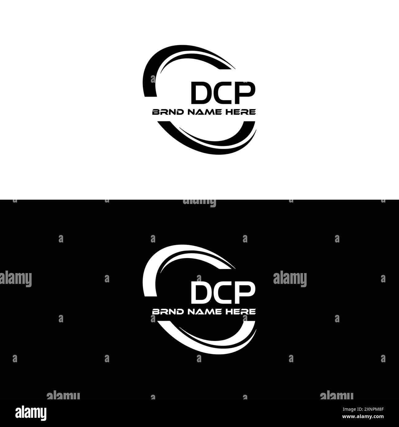 DCP logo. D C P design. White DCP letter. DCP, D C P letter logo design ...
