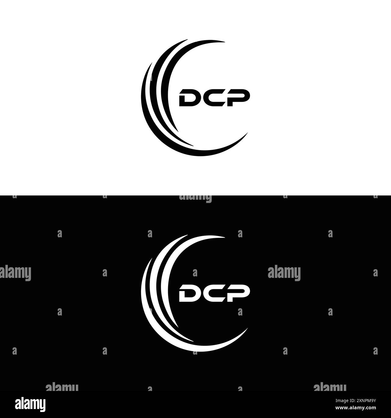 DCP logo. D C P design. White DCP letter. DCP, D C P letter logo design ...