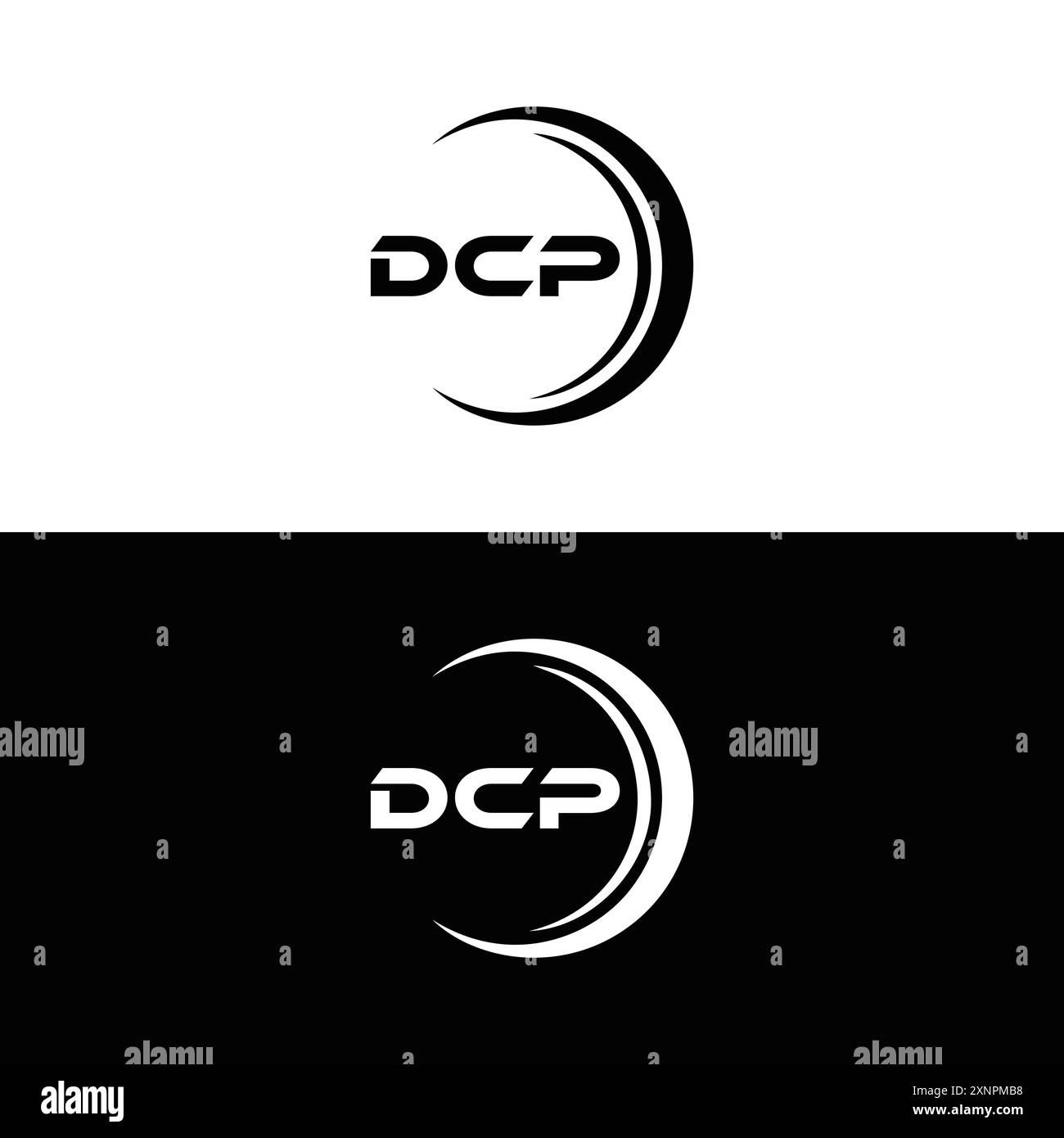 DCP logo. D C P design. White DCP letter. DCP, D C P letter logo design ...