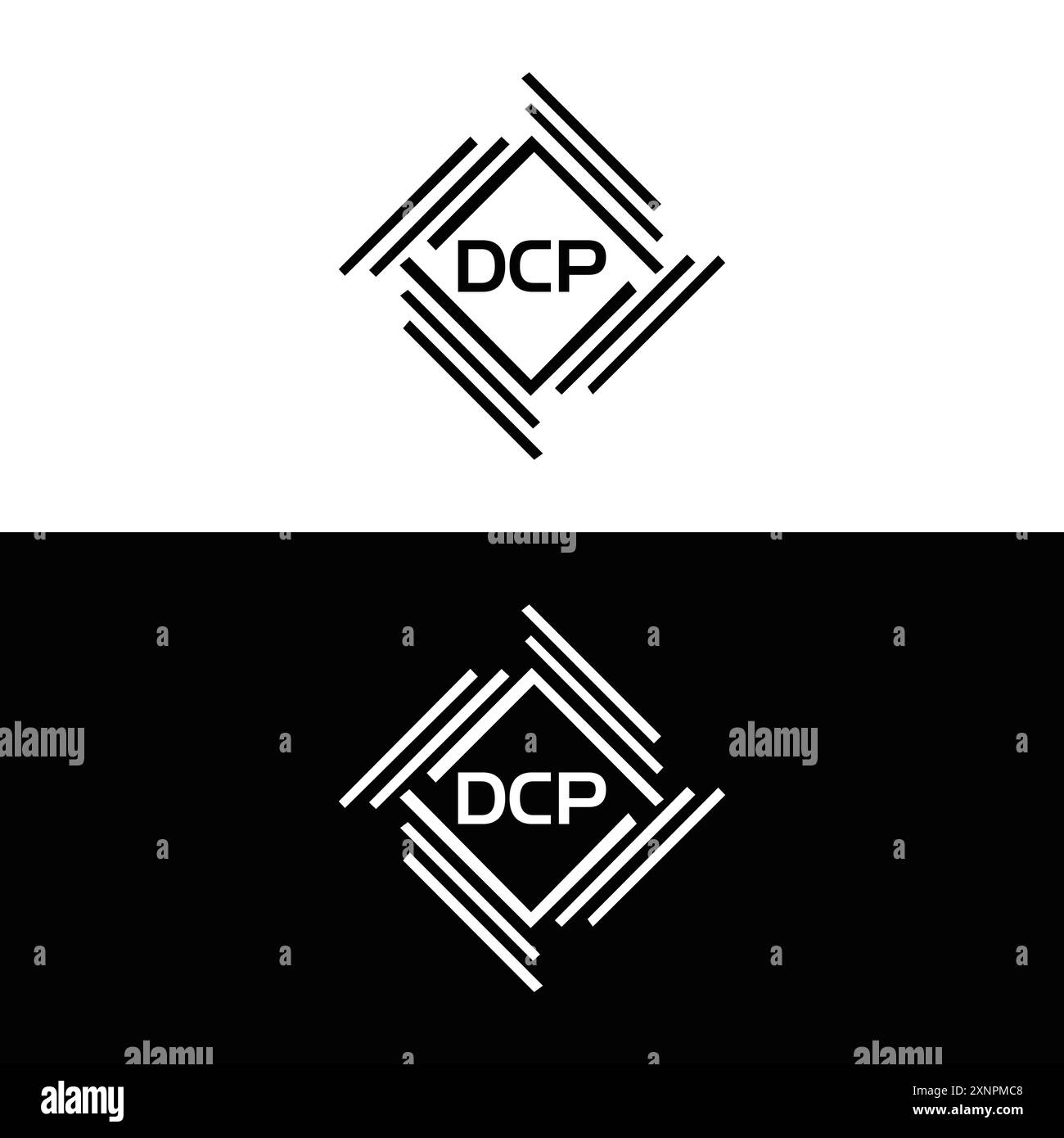 DCP logo. D C P design. White DCP letter. DCP, D C P letter logo design ...