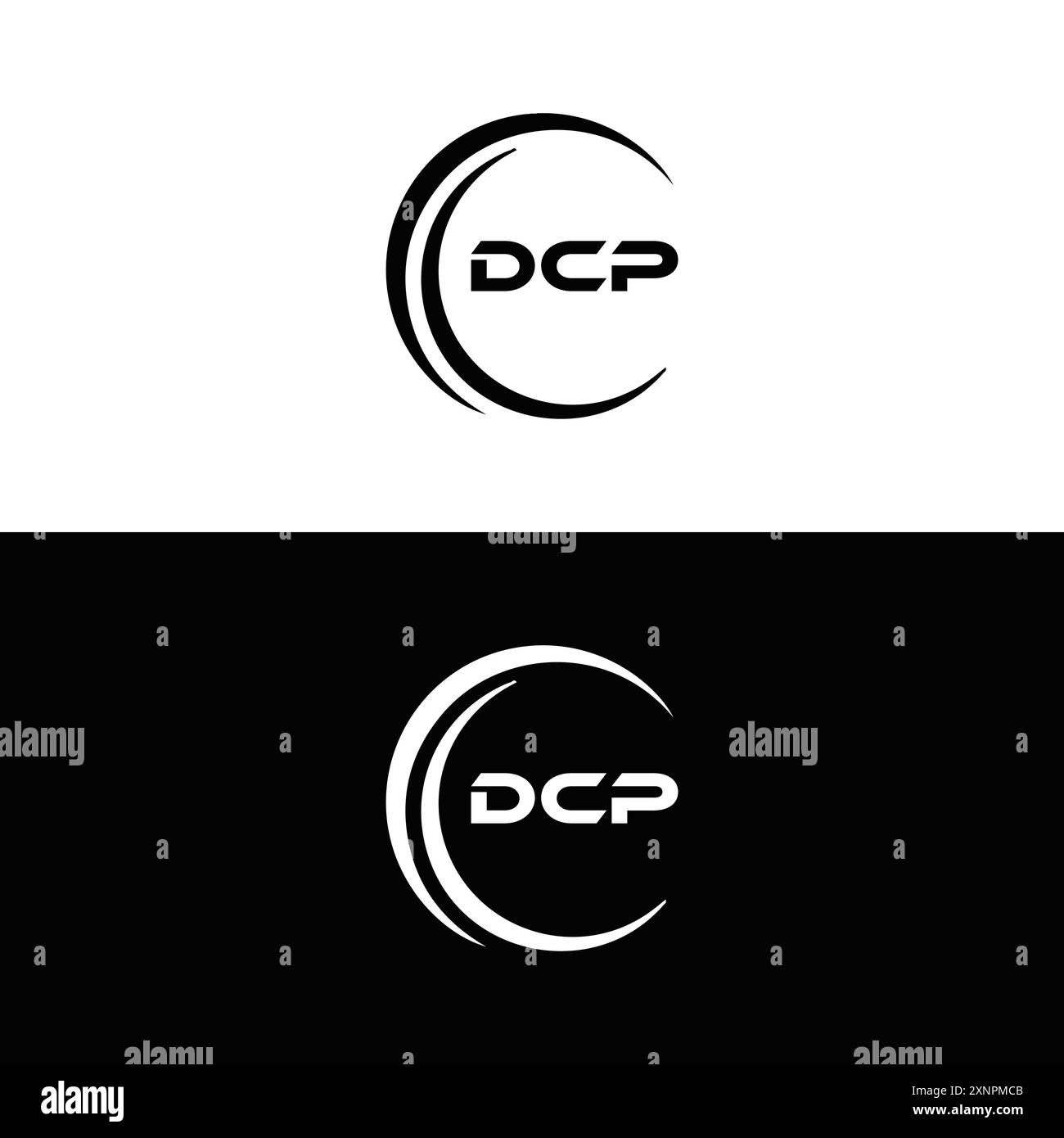 DCP logo. D C P design. White DCP letter. DCP, D C P letter logo design ...