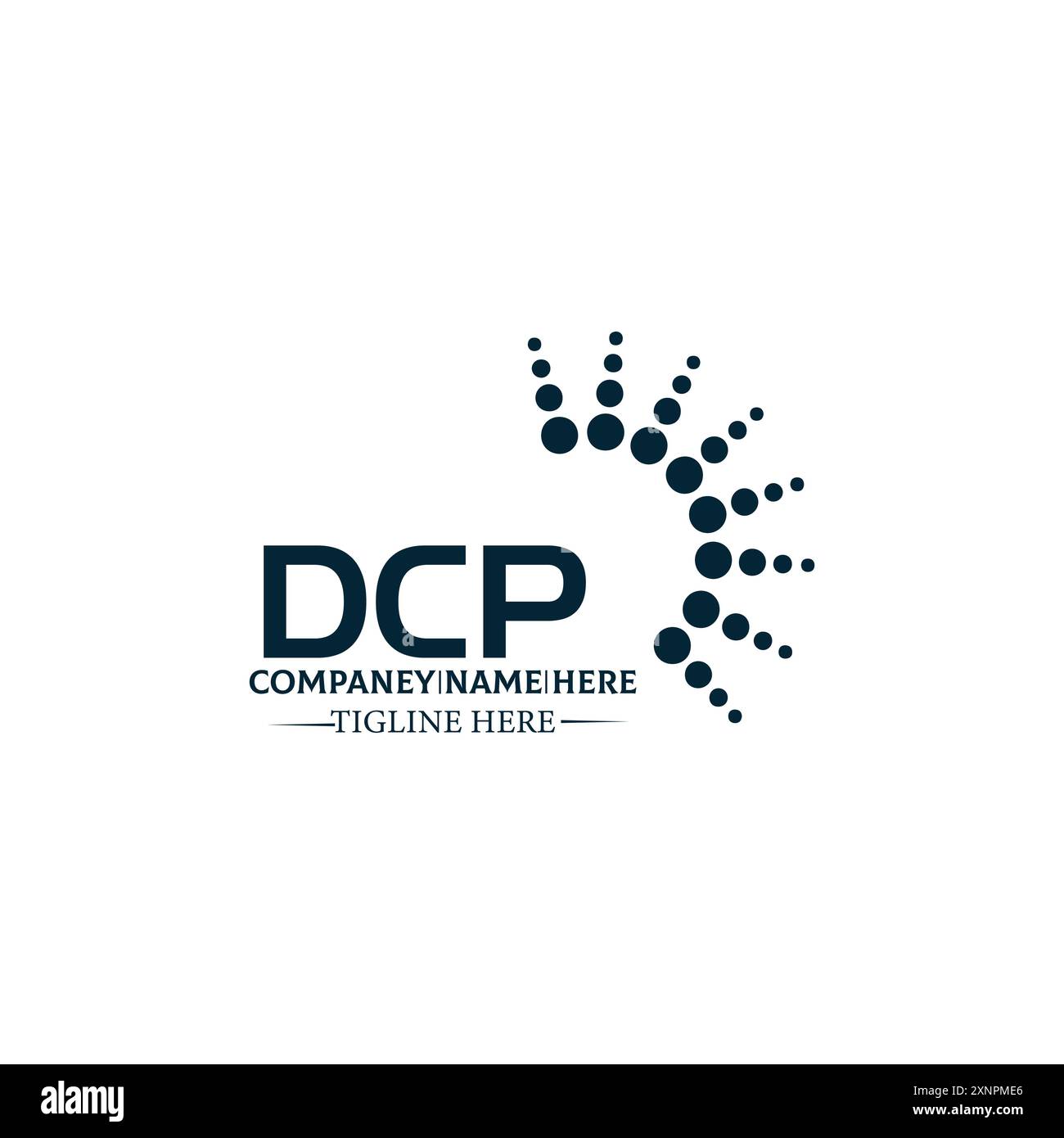 DCP logo. D C P design. White DCP letter. DCP, D C P letter logo design ...