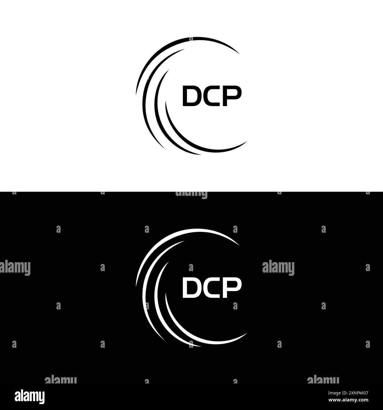 DCP logo. D C P design. White DCP letter. DCP, D C P letter logo design ...
