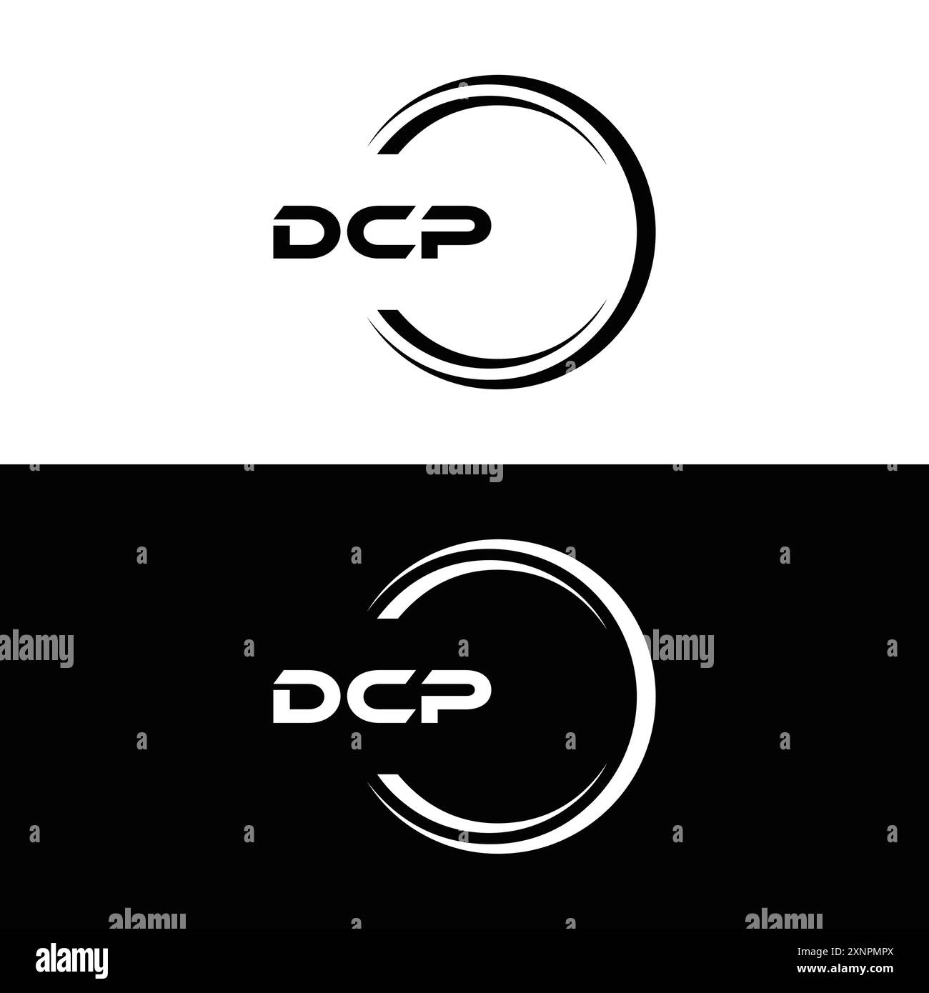 DCP logo. D C P design. White DCP letter. DCP, D C P letter logo design ...