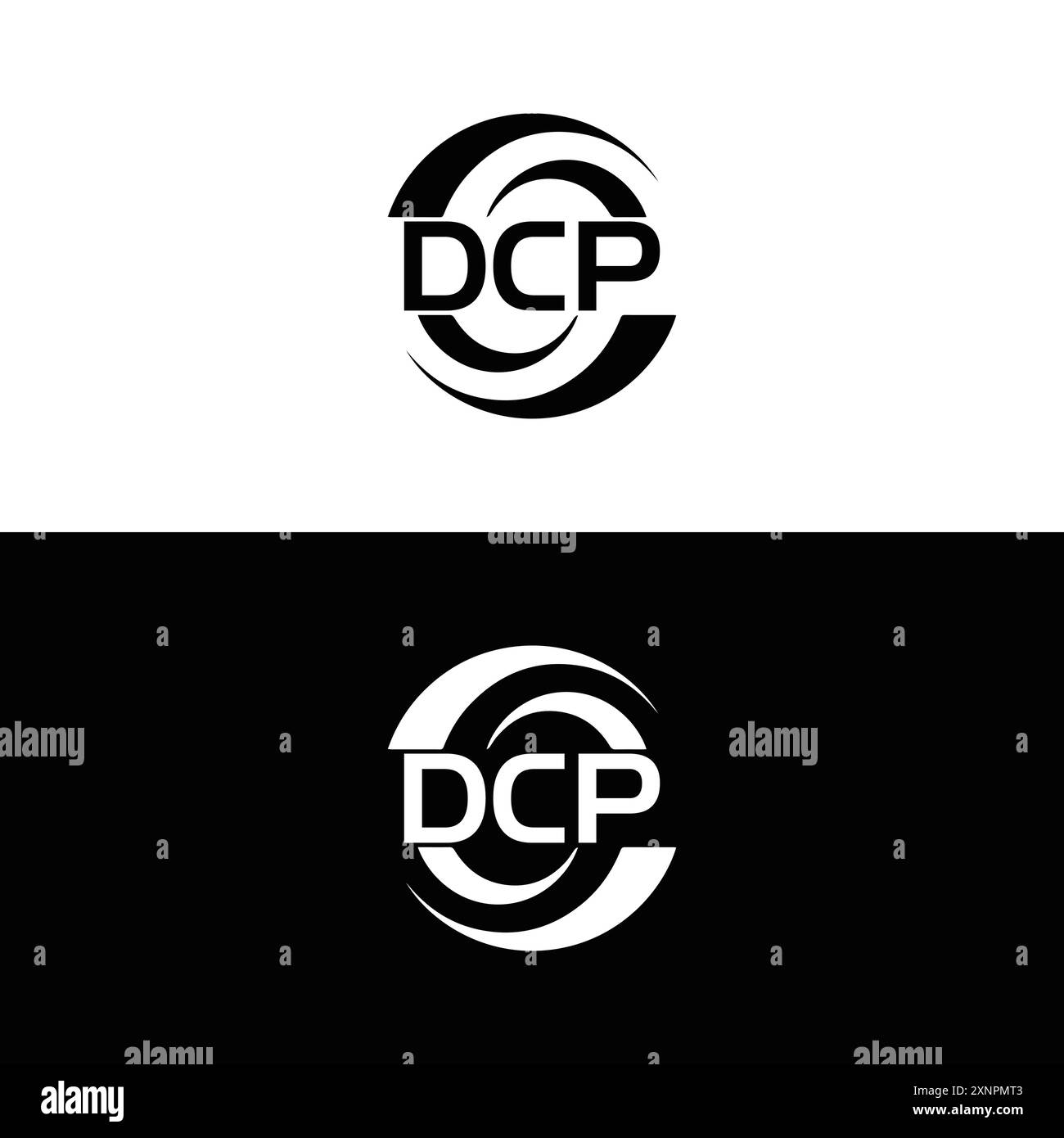 DCP logo. D C P design. White DCP letter. DCP, D C P letter logo design ...