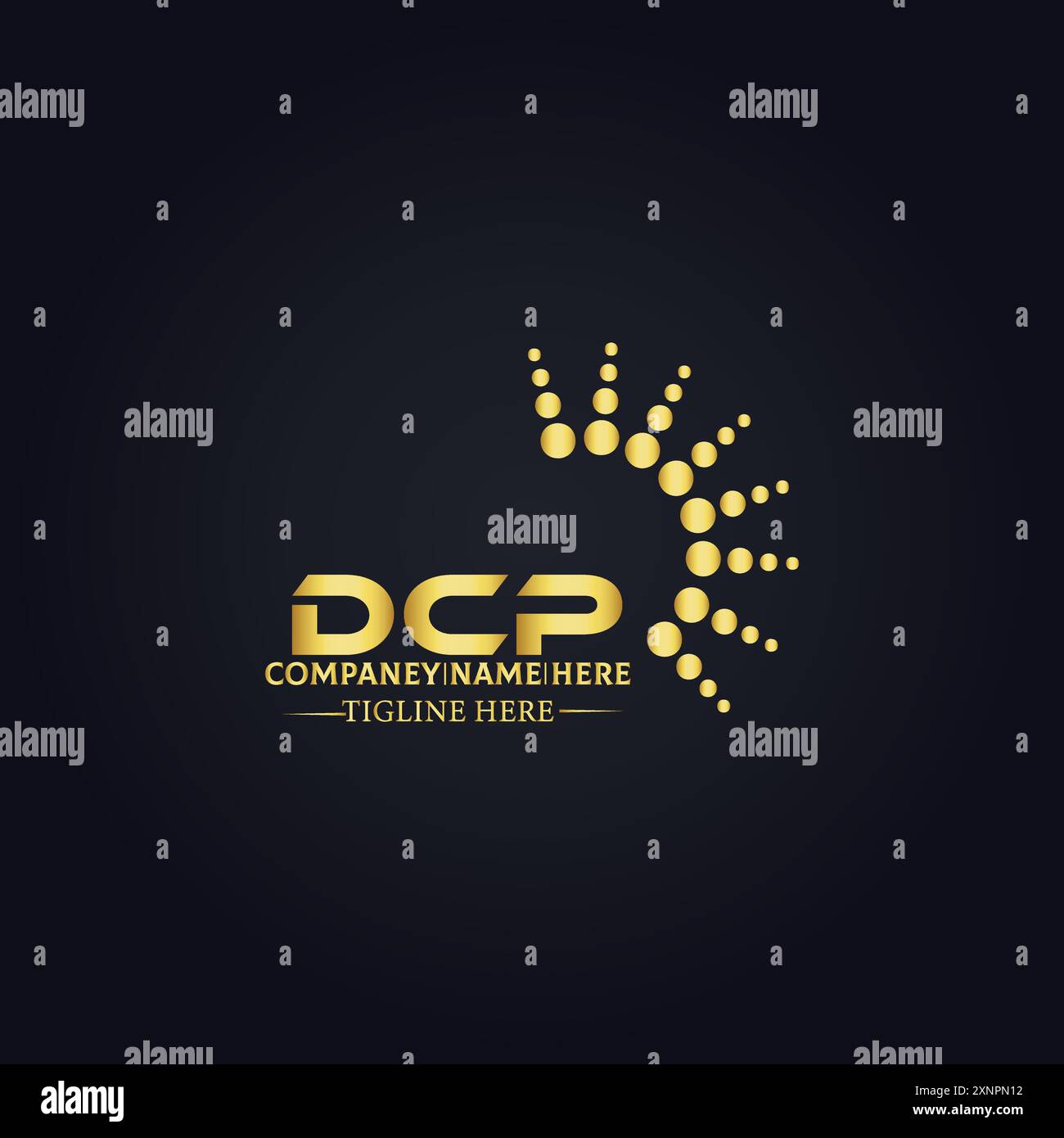 DCP logo. D C P design. White DCP letter. DCP, D C P letter logo design ...