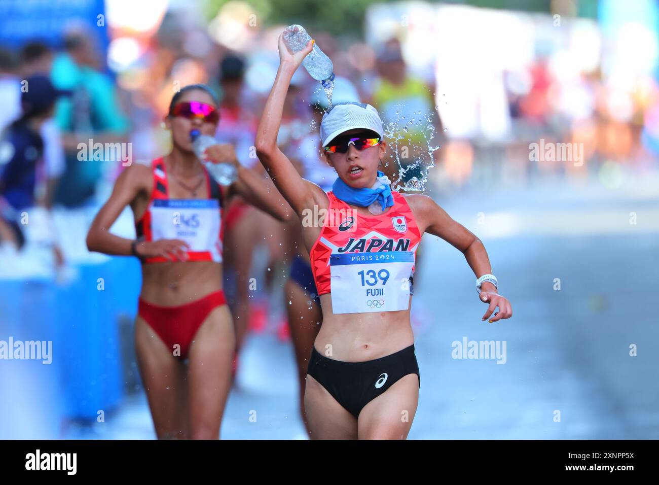 Paris, France. 1st Aug, 2024. Nanako Fujii (JPN) Race Walk : Women's 20km Race Walk during the ...
