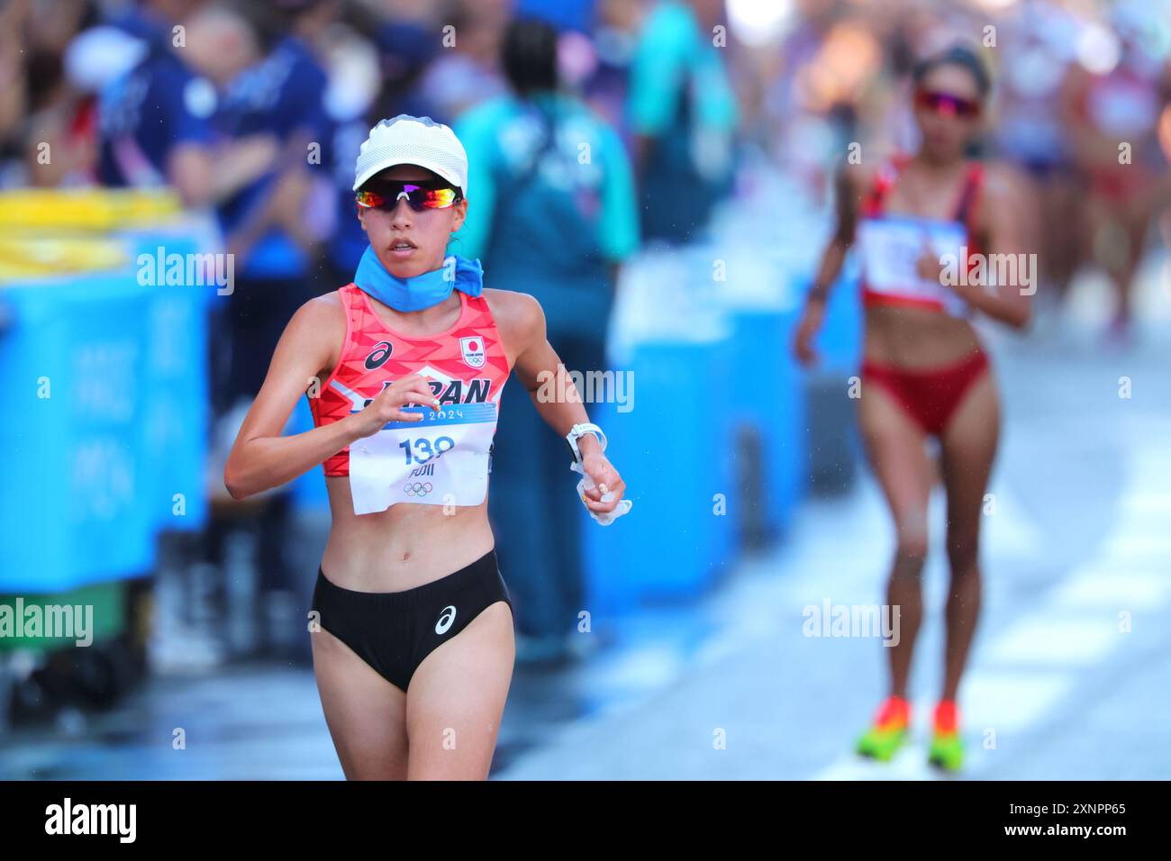 Paris, France. 1st Aug, 2024. Nanako Fujii (JPN) Race Walk : Women's 20km Race Walk during the ...