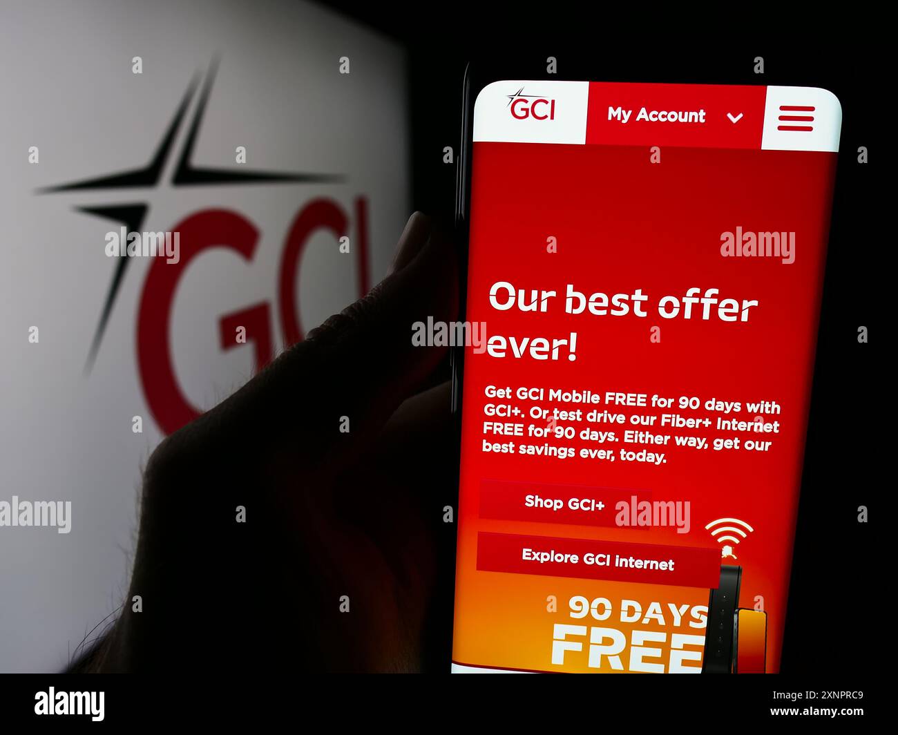 Gci business company logo hi-res stock photography and images - Alamy