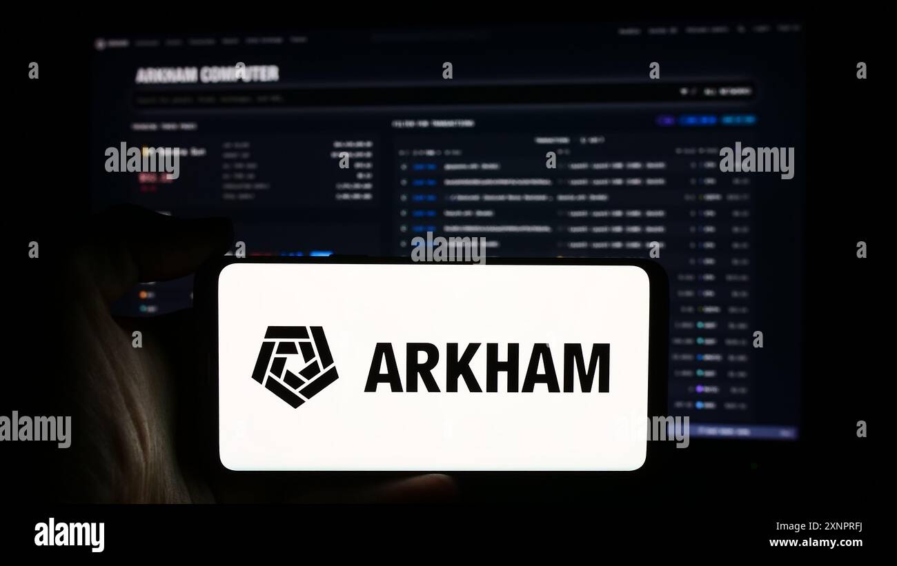 Arkham logo hi-res stock photography and images - Alamy