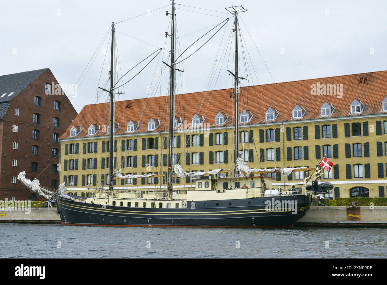 Danish architecture buildings in the center of Copenhagen,Denmark ...