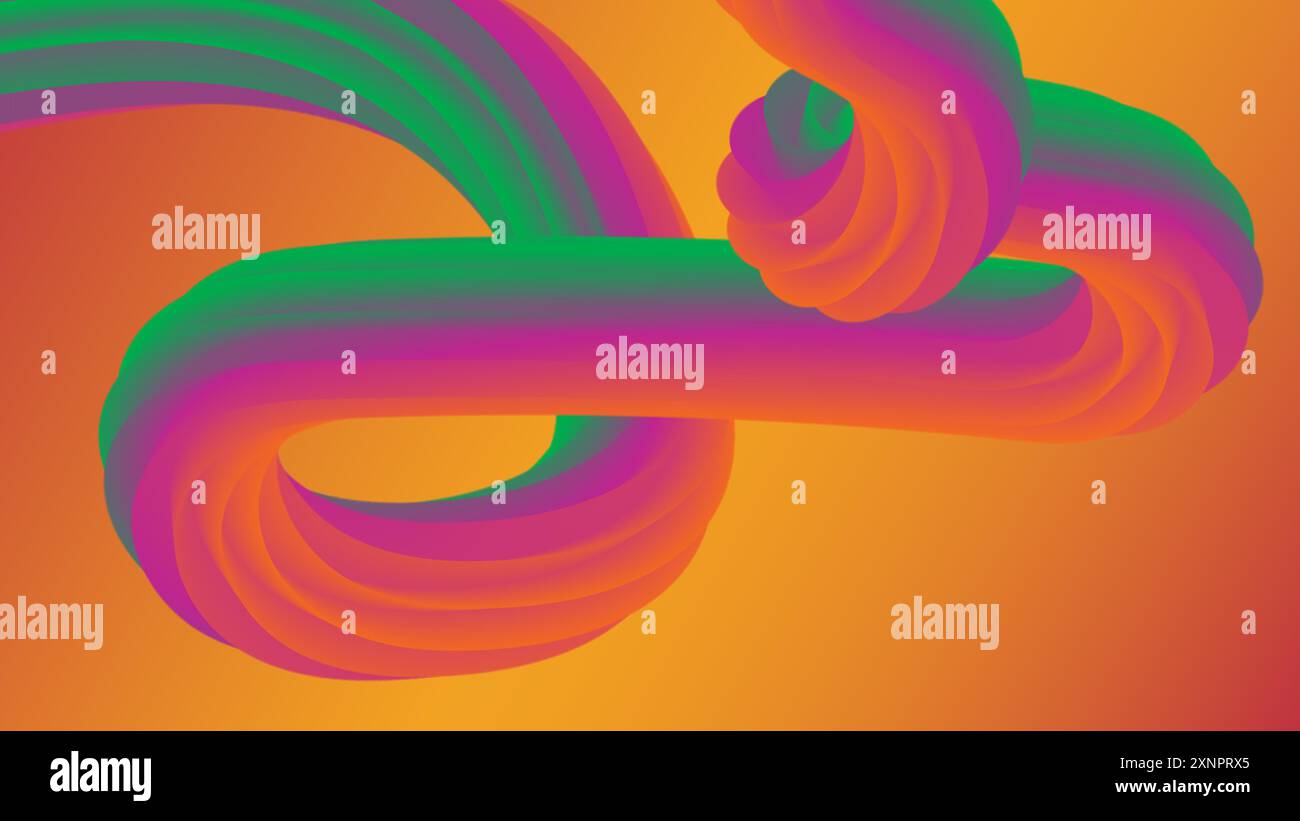 3d gradient swirl shapes Stock Vector Images - Alamy