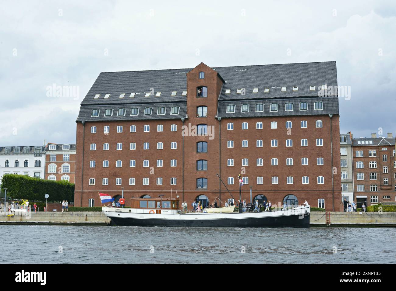Danish architecture buildings in the center of Copenhagen,Denmark ...