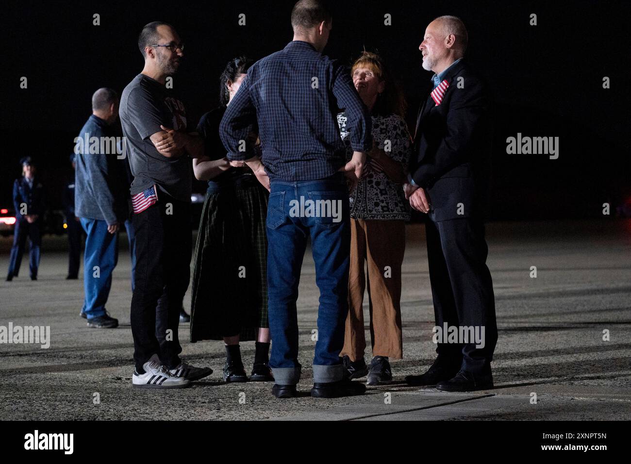 Joint Base Andrews, United States. 01st Aug, 2024. Reporter Evan ...
