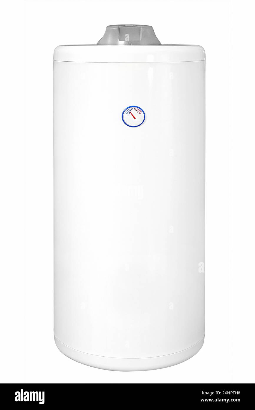 Big modern tanked combination boiler. Large regular household budget ...