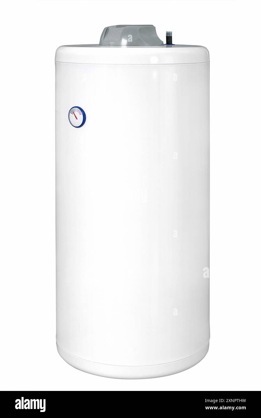 Big modern tanked combination boiler. Large regular household budget ...