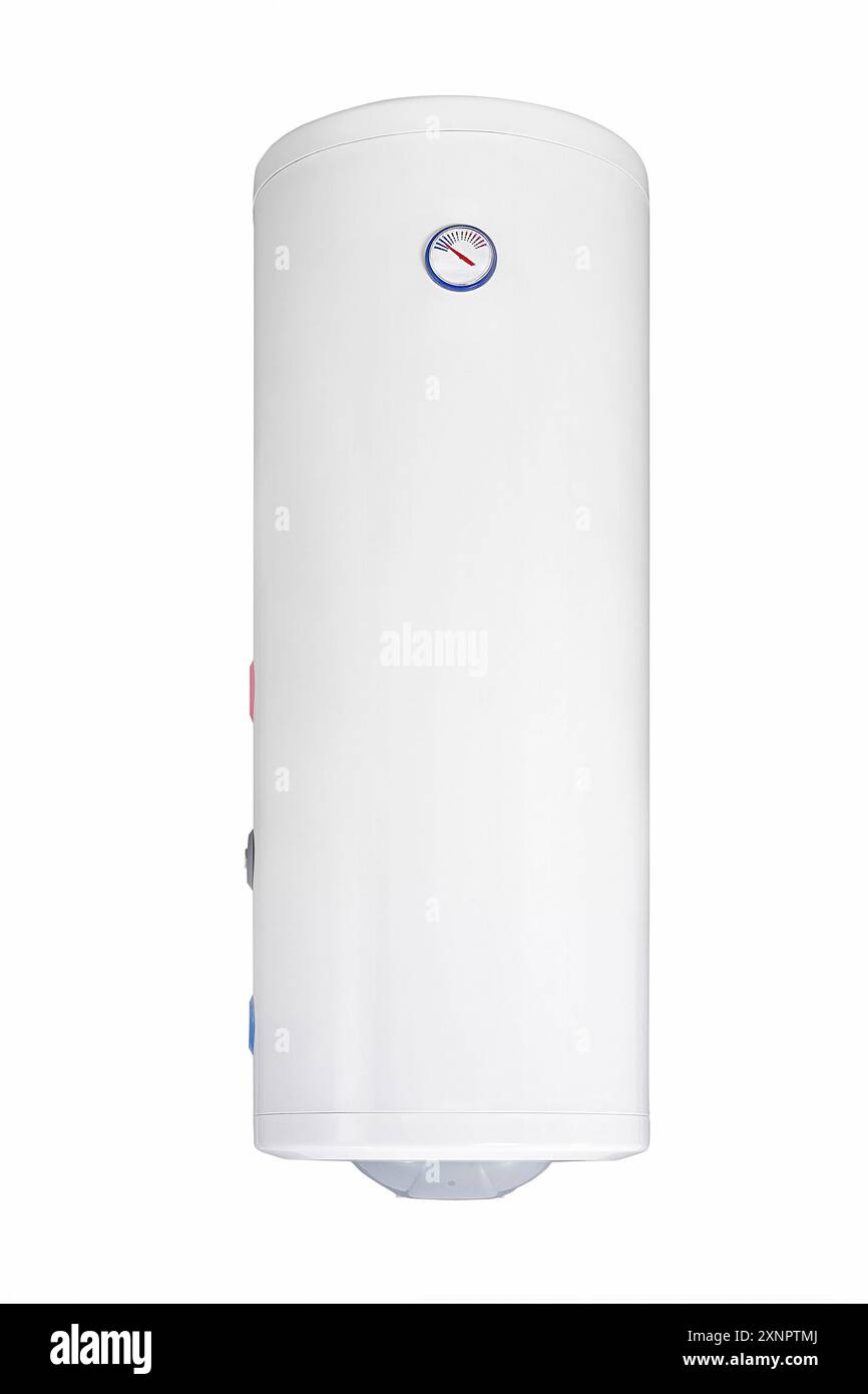 Big modern tanked combination boiler. Large regular household budget ...