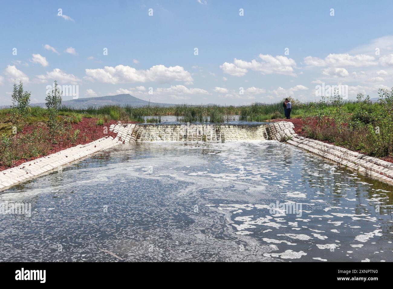 Lake Texcoco Ecological Park General view of Texcoco Lake. The Lake ...