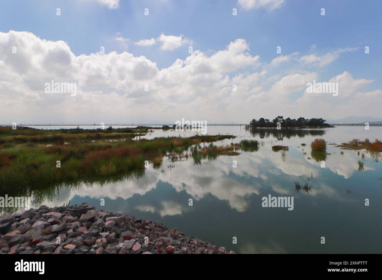 Lake Texcoco Ecological Park General view of Texcoco Lake. The Lake Texcoco Ecological Park ...