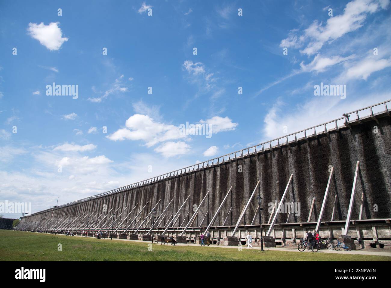 Europe’s largest wooden complex of three graduation towers with a total ...