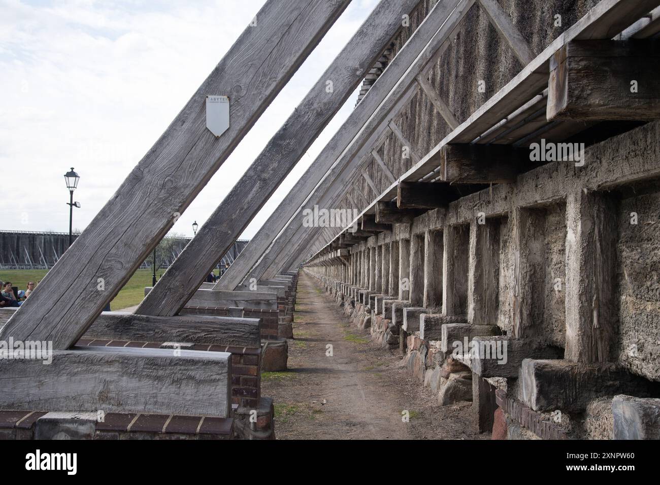 Europe’s largest wooden complex of three graduation towers with a total ...