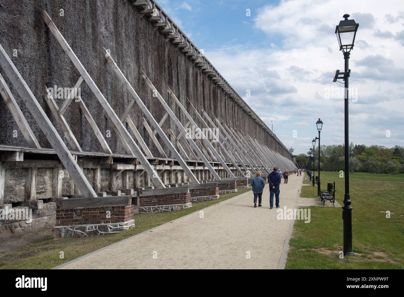 Europe’s largest wooden complex of three graduation towers with a total ...
