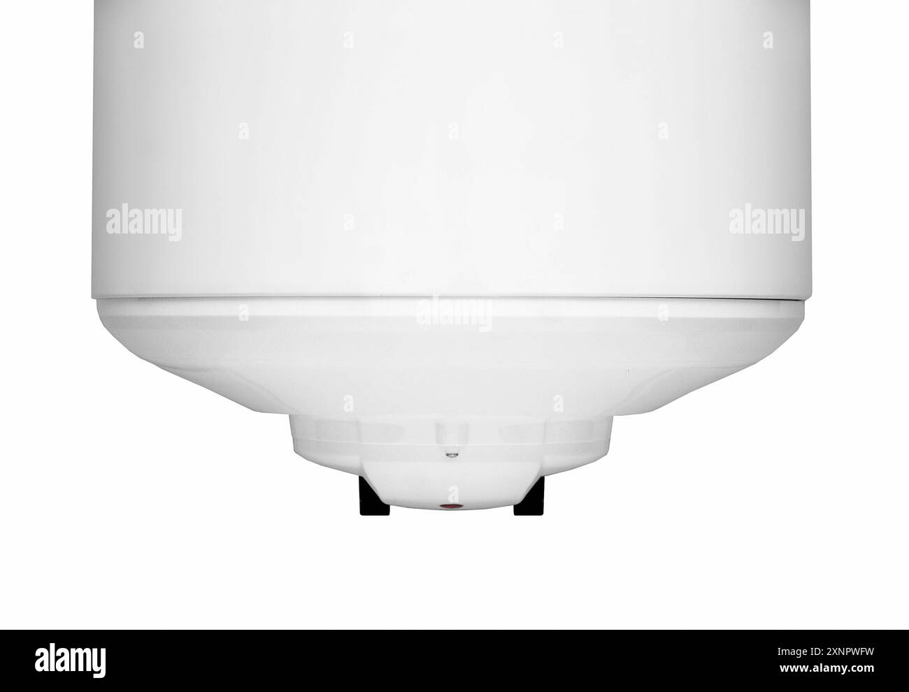 Close-up modern tanked combination boiler. Large regular household ...