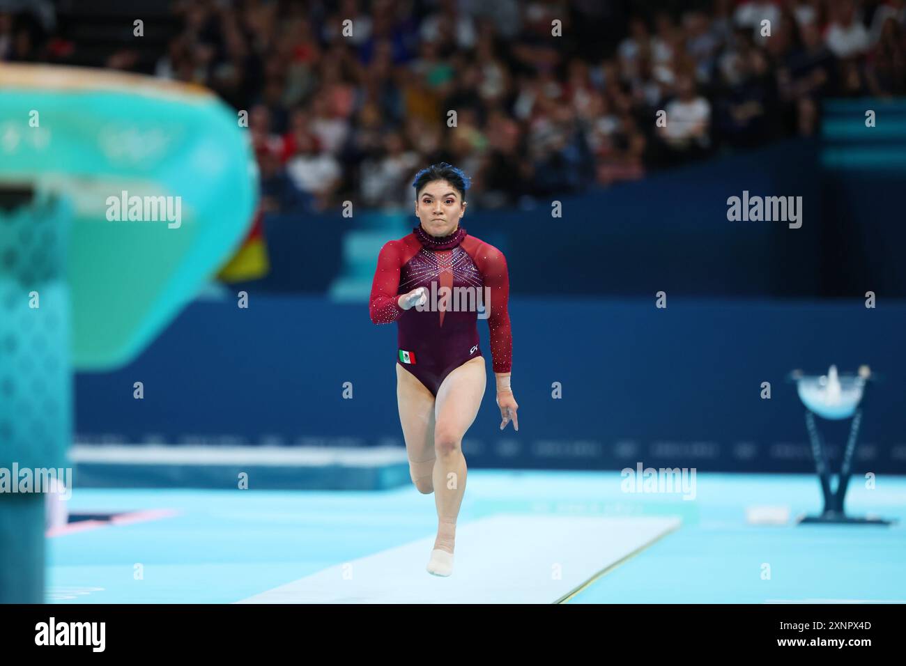 Paris, France. 28th July, 2024. Alexa Moreno (MEX) Gymnastics ...