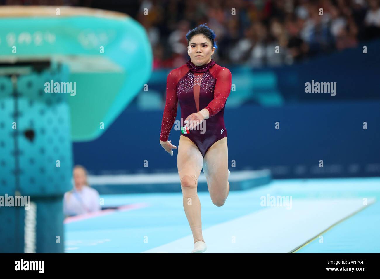 Paris, France. 28th July, 2024. Alexa Moreno (MEX) Gymnastics ...