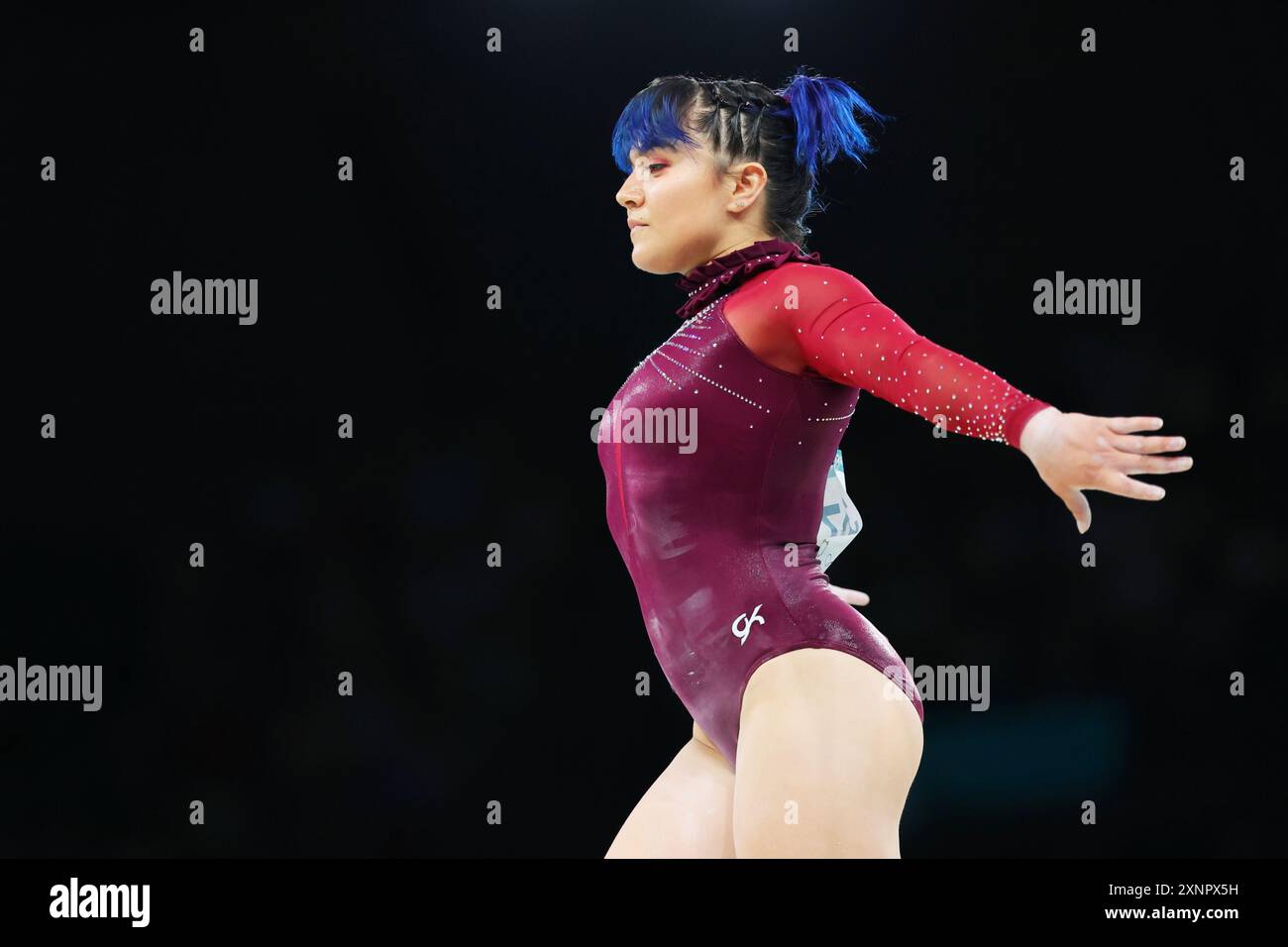 Paris, France. 28th July, 2024. Alexa Moreno (MEX) Gymnastics ...