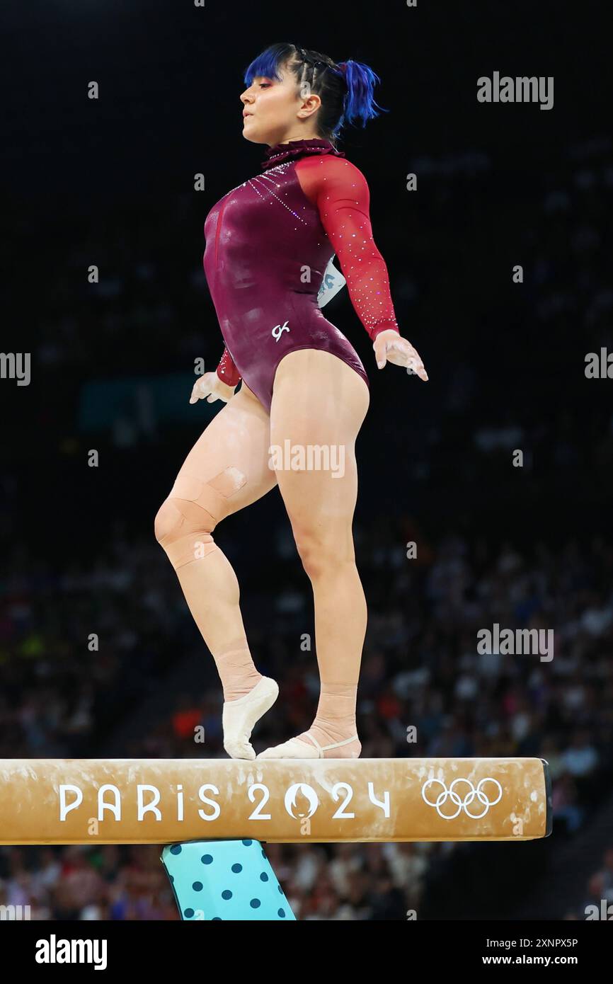 Paris, France. 28th July, 2024. Alexa Moreno (MEX) Gymnastics ...
