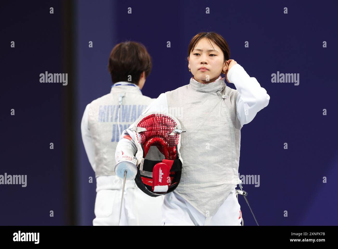 Paris, France. 01st Aug, 2024. Sera Azuma (JPN) Fencing : Women's Foil ...