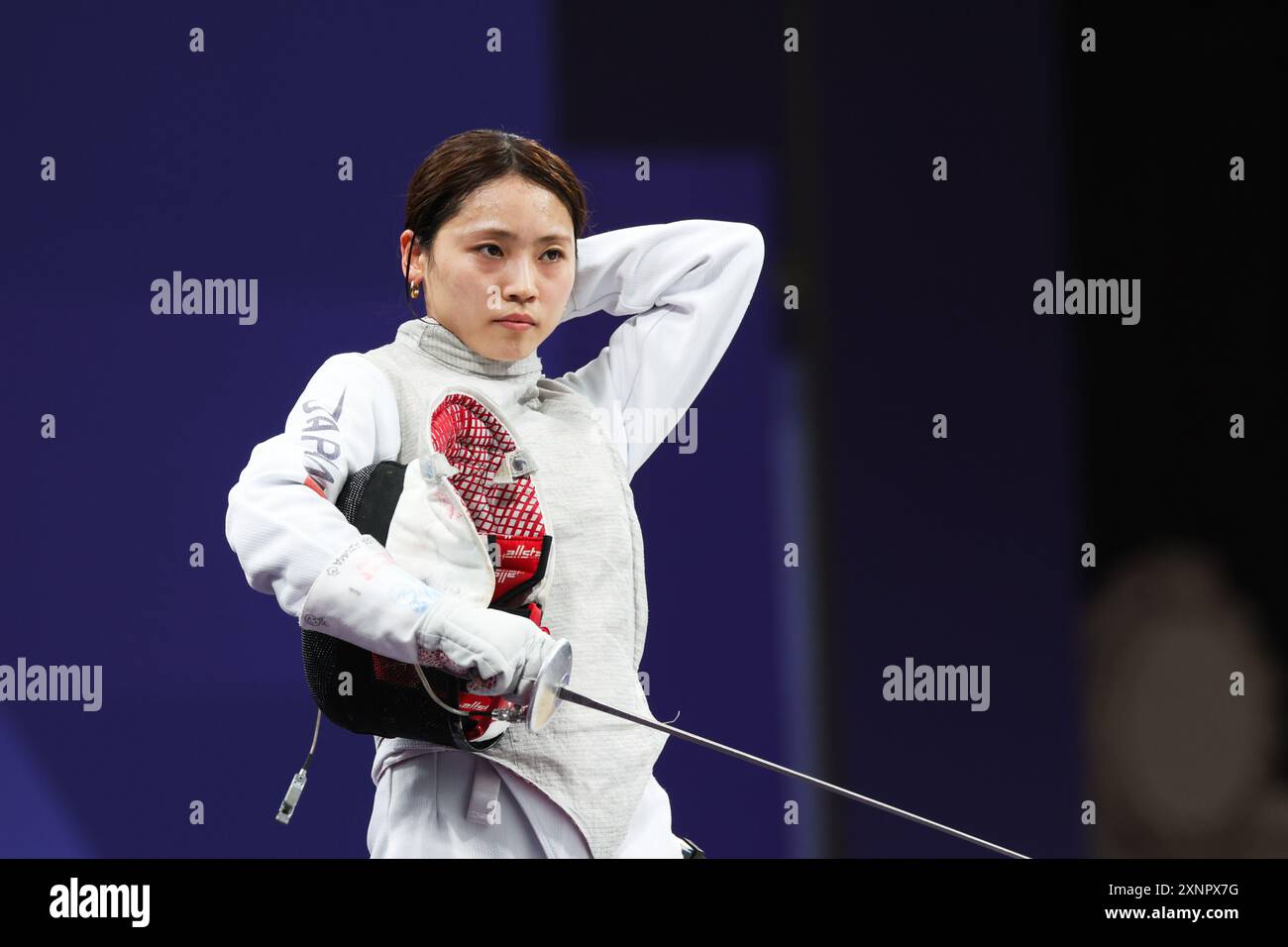 Paris, France. 01st Aug, 2024. Sera Azuma (JPN) Fencing : Women's Foil ...