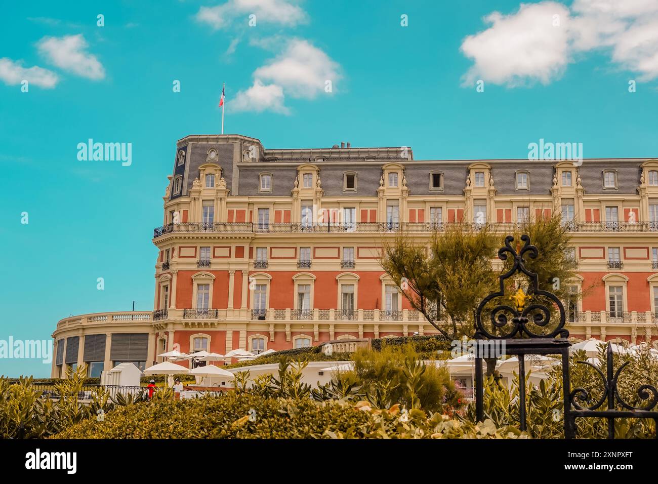 The famous Biarritz Palace in Biarritz, France Stock Photo - Alamy