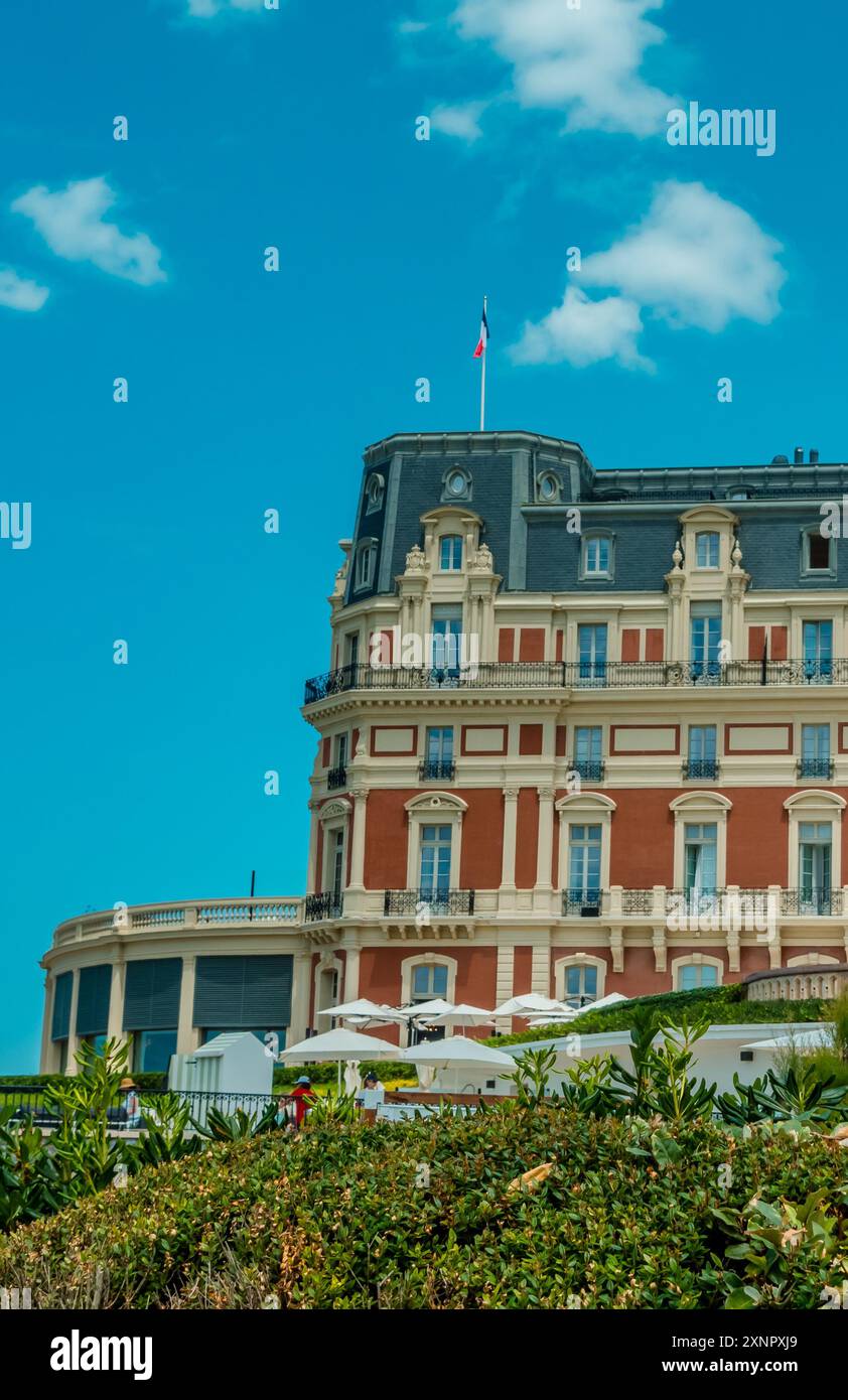 The famous Biarritz Palace in Biarritz, France Stock Photo - Alamy