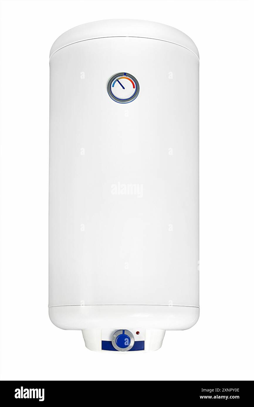 Big modern tanked combination boiler. Large regular household budget ...