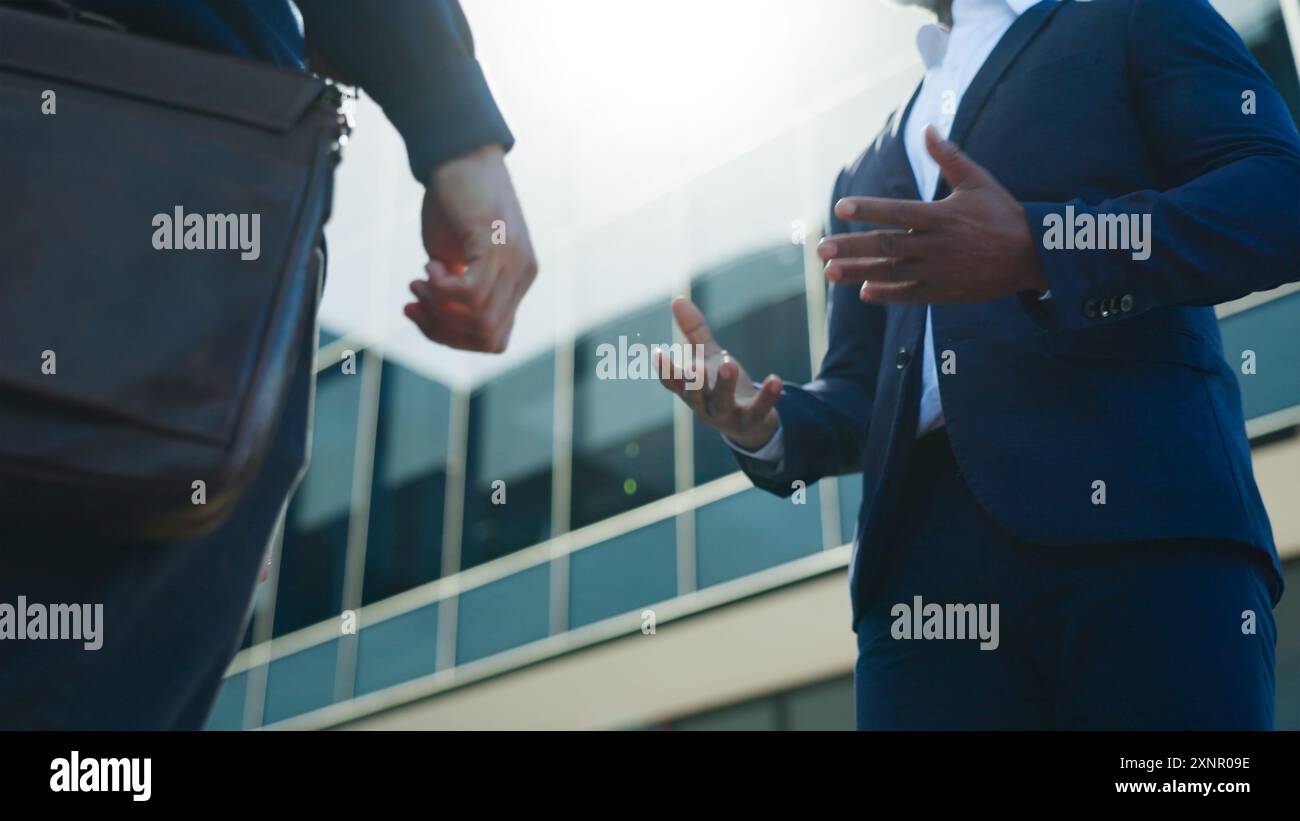 Meeting, handshake and business people in partnership for deal, welcome ...