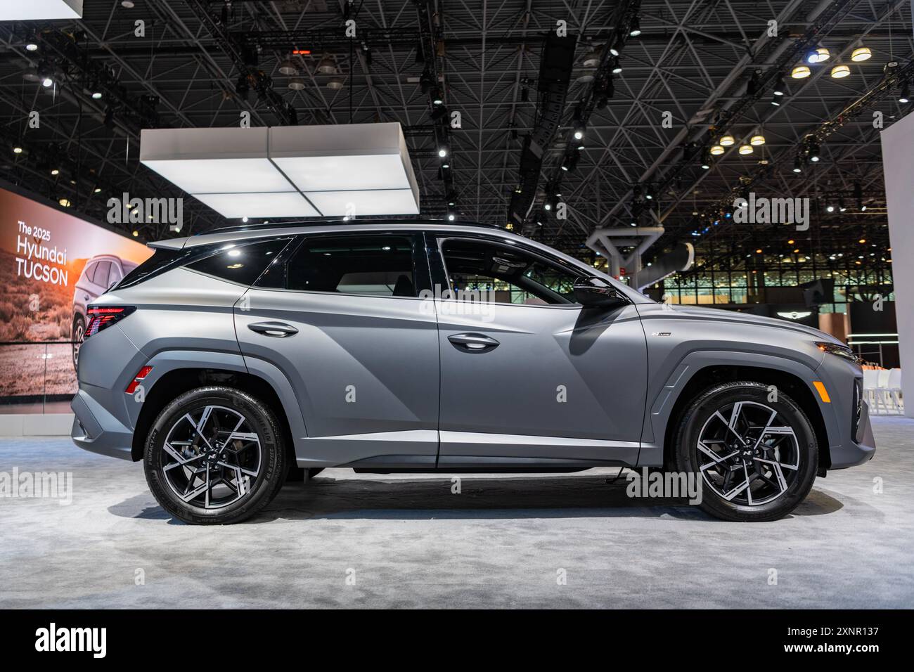 New York City, USA - March 27, 2024: 2025 Hyundai Tucson crossover car ...